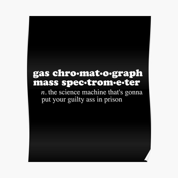 "Forensic Files Gas Chromatograph Mass Spectrometer - GC Mass Spec ...