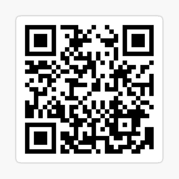 "Zyzz Inspirational Speech QR Code" Sticker for Sale by Dante-11 ...