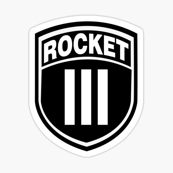 "Triumph Motorcycle Rocket III badge" Sticker for Sale by CitizenAwear ...