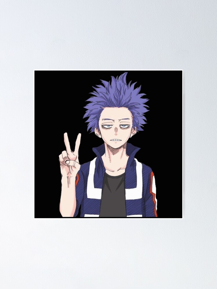 "Hitoshi Shinso mha" Poster for Sale by vickyxspace | Redbubble