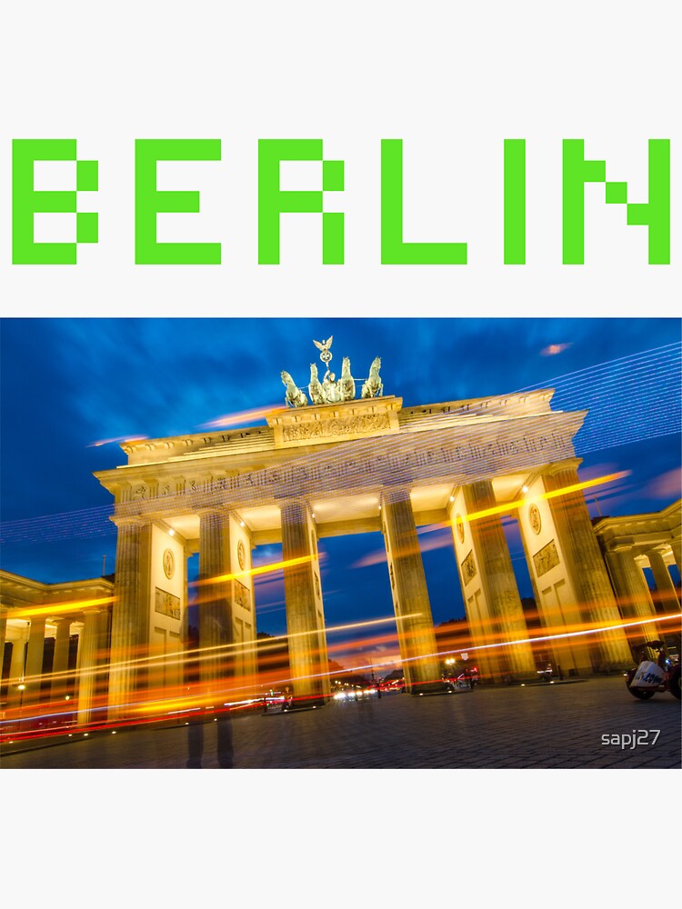 "Berlin wall tower cute " Sticker for Sale by sapj27 | Redbubble