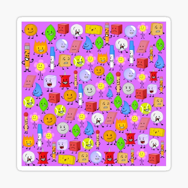 "bfdi" Sticker for Sale by Stephoenixstore | Redbubble