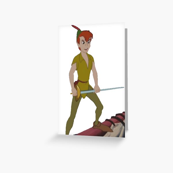 "Peter Pan" Greeting Card by Rahrazorblade | Redbubble