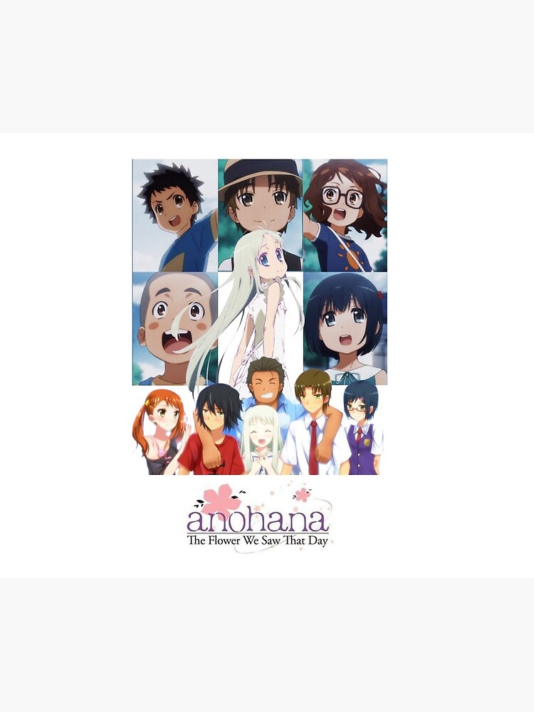 "AnoHana: The Flower We Saw That Day Characters " Photographic Print by ...