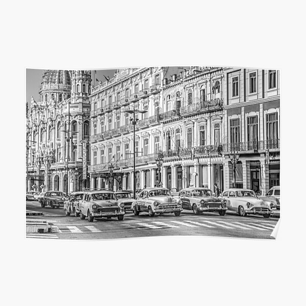 " Cuban Races Black And White" Poster for Sale by tommysphotos | Redbubble