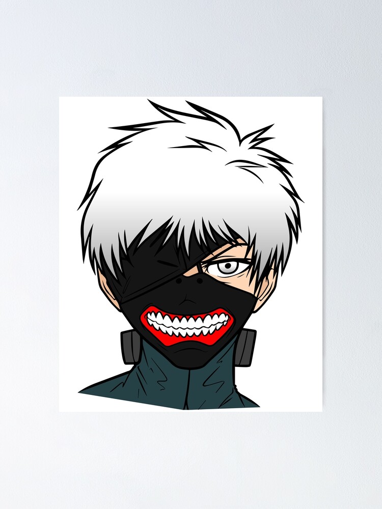 "Kaneki Ken " Poster for Sale by THEMADBRUSH | Redbubble