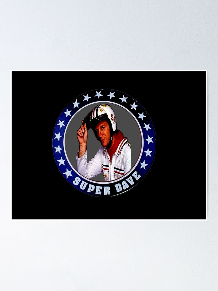 "Super Dave Osborne" Poster by selltops | Redbubble