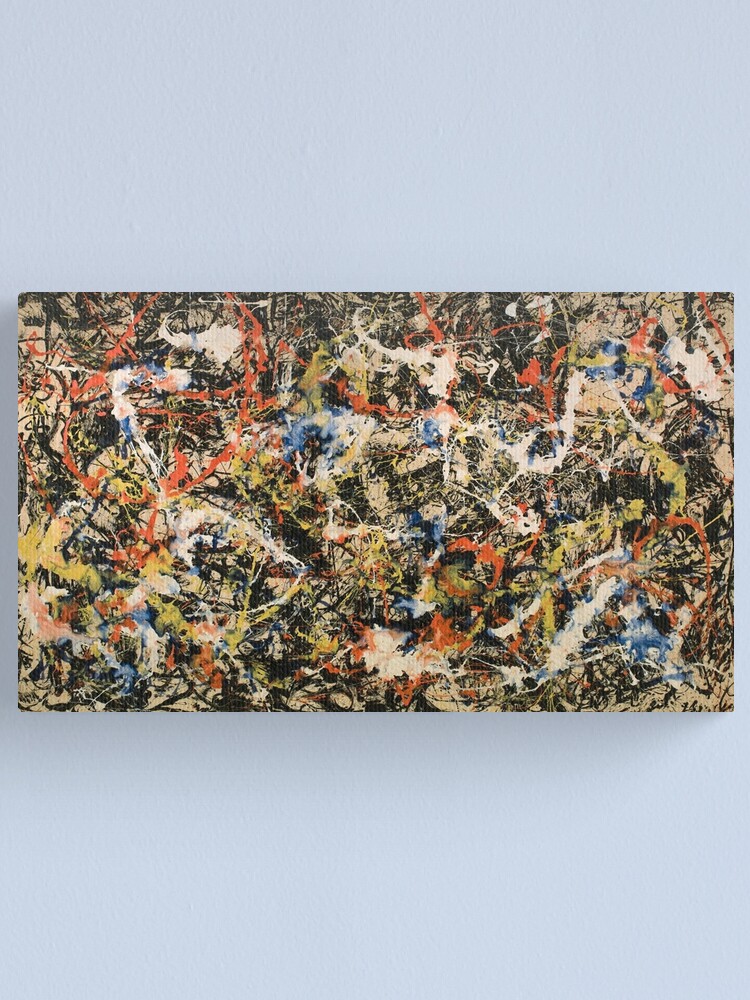 "Art of jackson Pollock convergence, abstract painting art of jackson ...