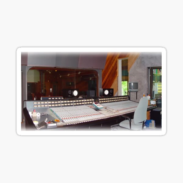 " Le Studio Mixing room ssl console" Sticker for Sale by RichardBaxter ...