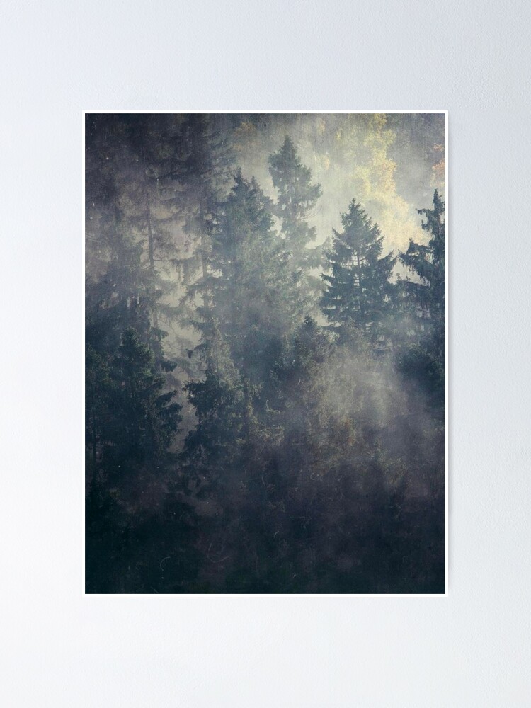 "Forest in the Mist" Poster for Sale by sss777 | Redbubble