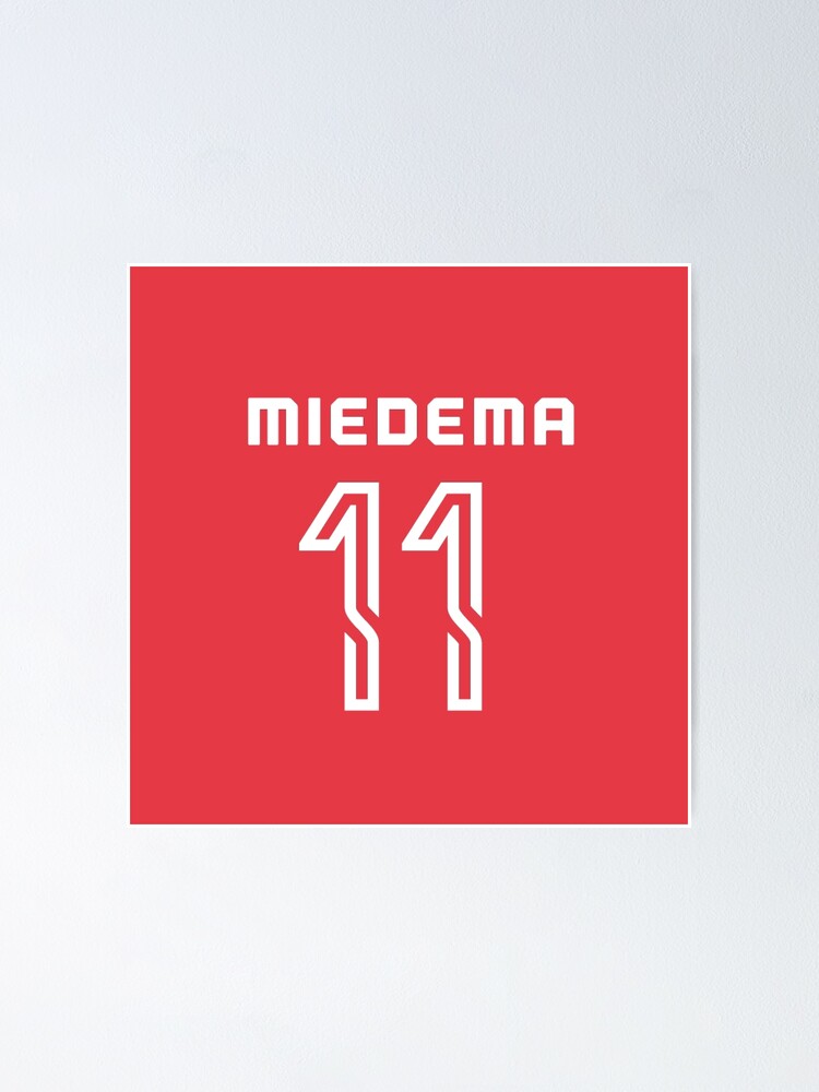 "Vivianne Miedema Arsenal's Number 11" Poster for Sale by Efadesign ...