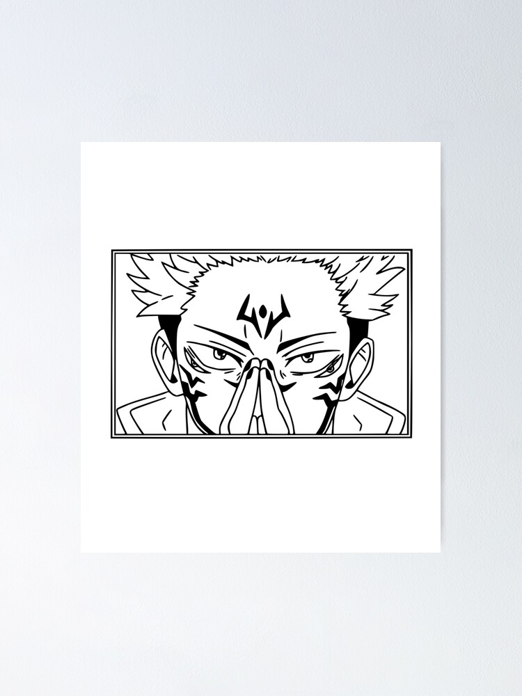"sukuna" Poster for Sale by Kevin1209 | Redbubble