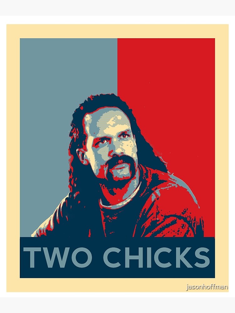 "Men's Office Space Neighbor Lawrence - Two Chicks Same Time " Poster ...