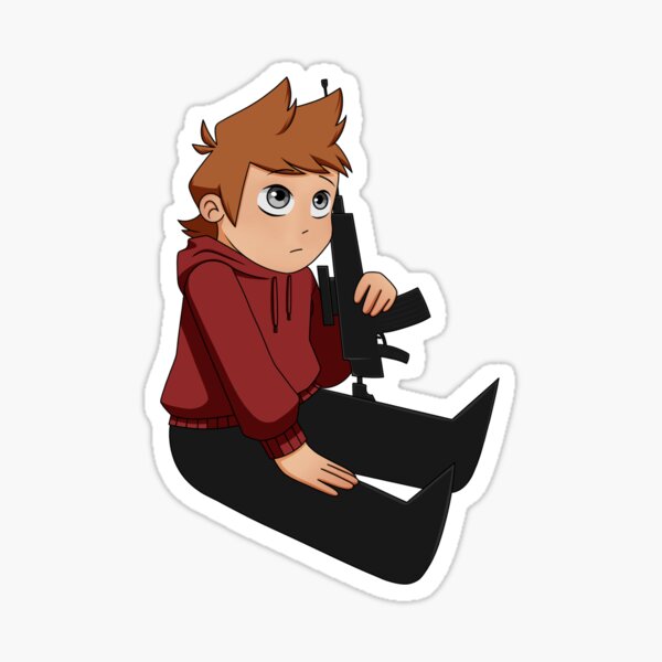 "Tord from eddsworld but cute" Sticker for Sale by idkwutimdoin | Redbubble