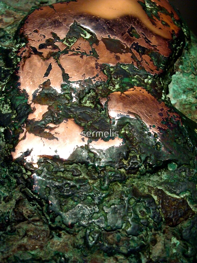 "Vintage Copper Verde" by sermelis | Redbubble