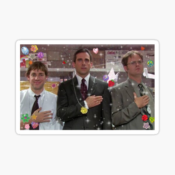 "The Office Aesthetic" Sticker for Sale by kinsalemck | Redbubble