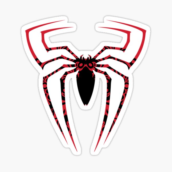 "Spider Logo" Sticker by Bttbrahim1717 | Redbubble
