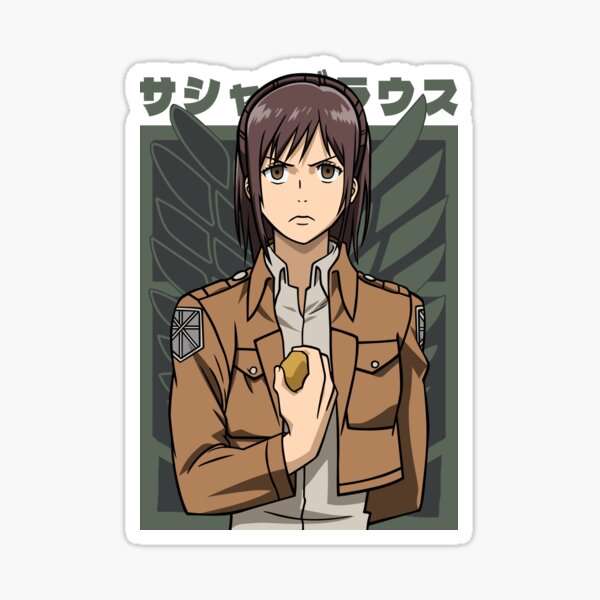 "Sasha" Sticker by Brok5566 | Redbubble