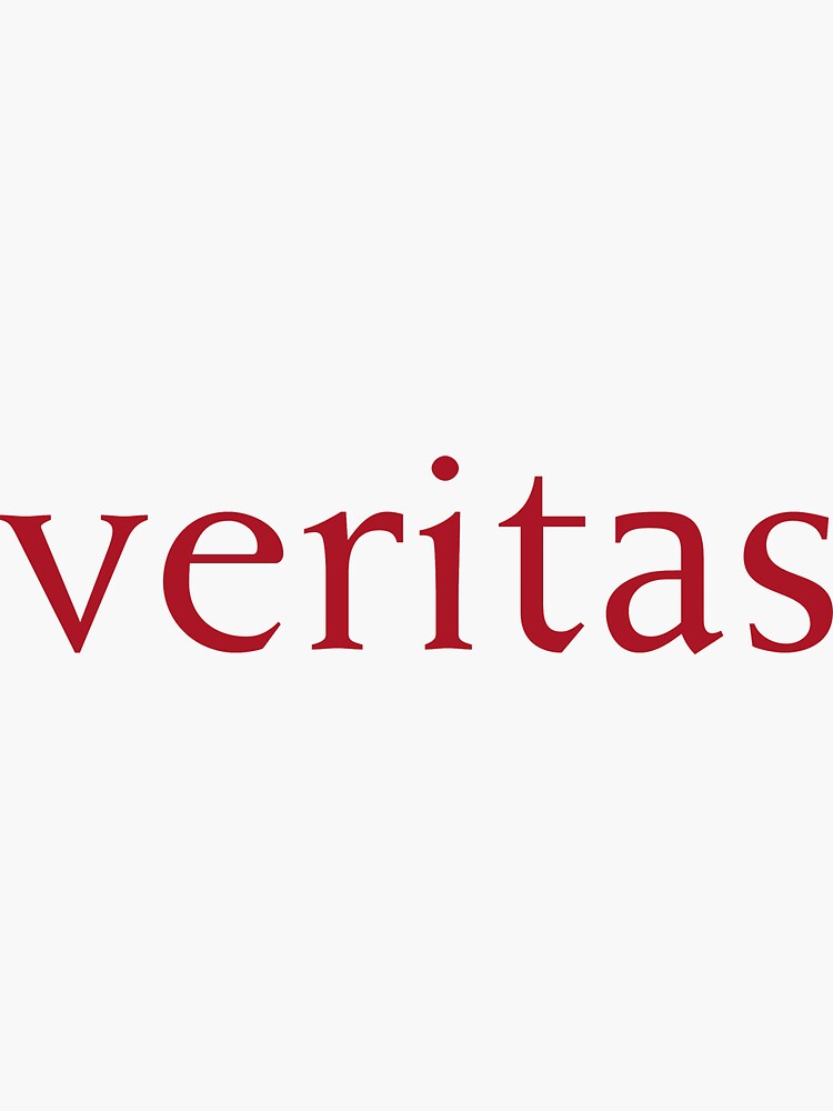 "harvard veritas motto" Sticker for Sale by beiurre | Redbubble
