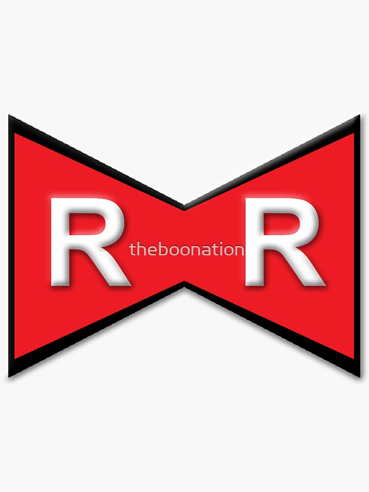 "Red Ribbon" Sticker by theboonation | Redbubble