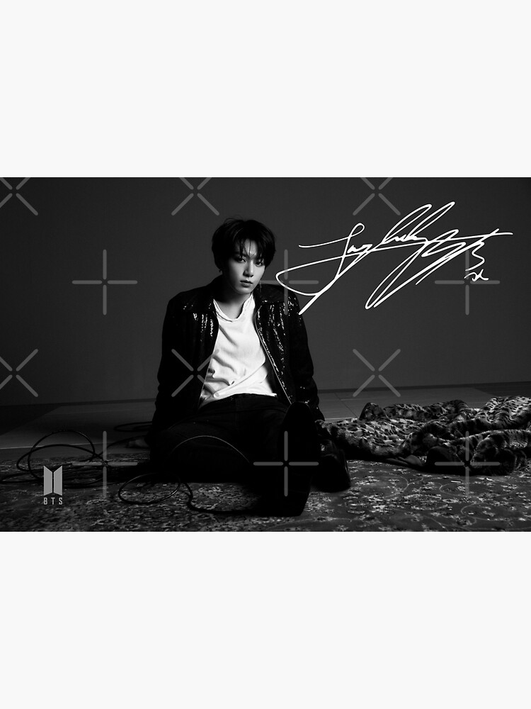 "BTS Jungkook Signature" Sticker for Sale by catoro | Redbubble