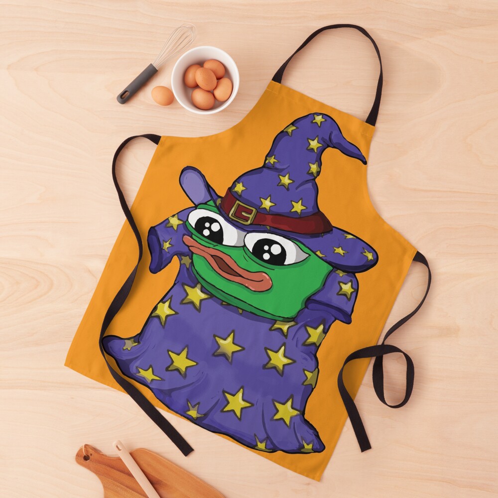 "Apu Wizard Pepe Frog" Sticker for Sale by templeofdoom | Redbubble