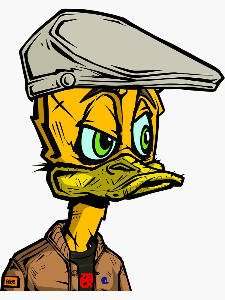 "Dazed Ducks #3382 " Sticker for Sale by thechiefhustler | Redbubble