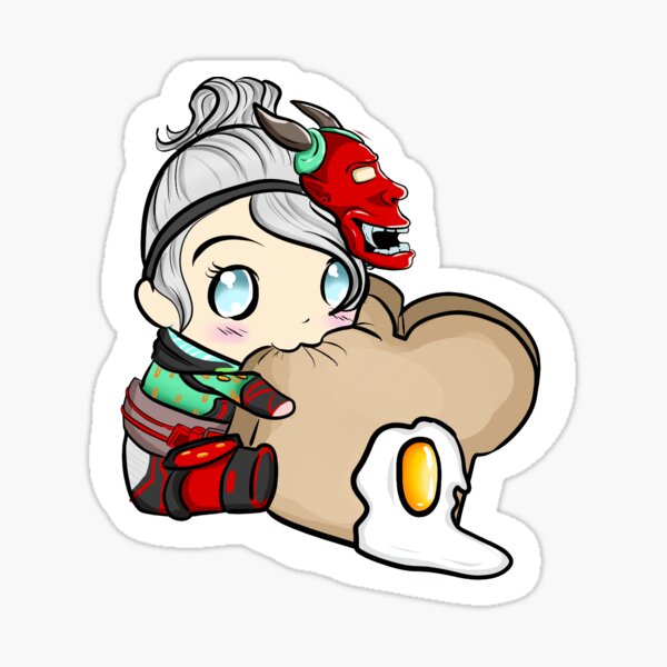 "Apex Chibi Wraith" Sticker by ArtistAddiction | Redbubble