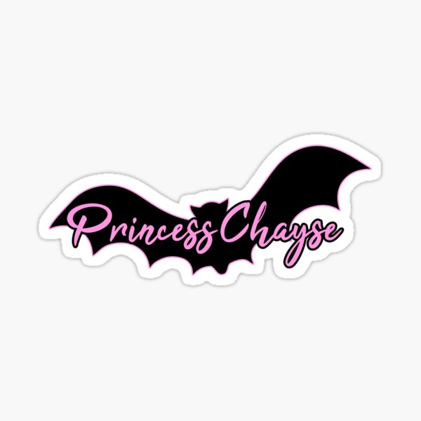 "Princess Chayse Logo" Sticker for Sale by princesschayse | Redbubble