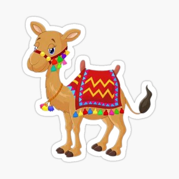 "Cute Camel" Sticker for Sale by mustashop7 | Redbubble