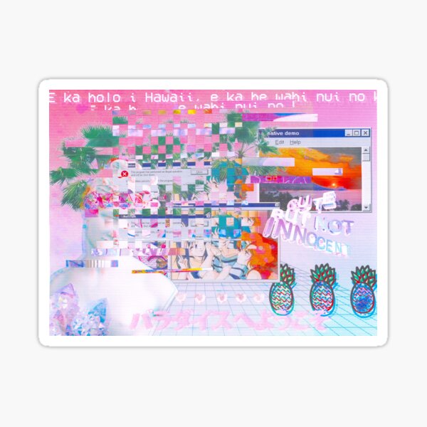 ""native demo"" Sticker for Sale by gummyy | Redbubble