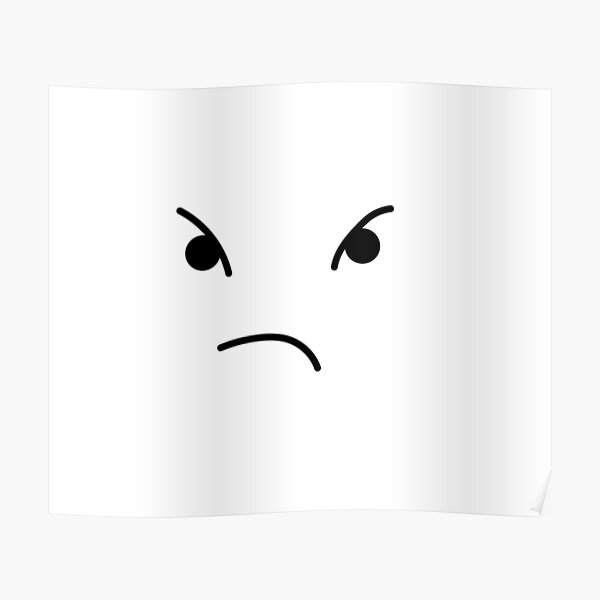 "Angry Design" Poster for Sale by AttentionX | Redbubble