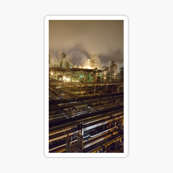 "Refinery NightShift" Sticker by IVTtech | Redbubble