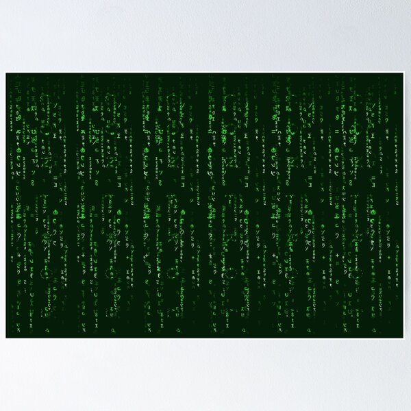 Afiche Del Código Matrix