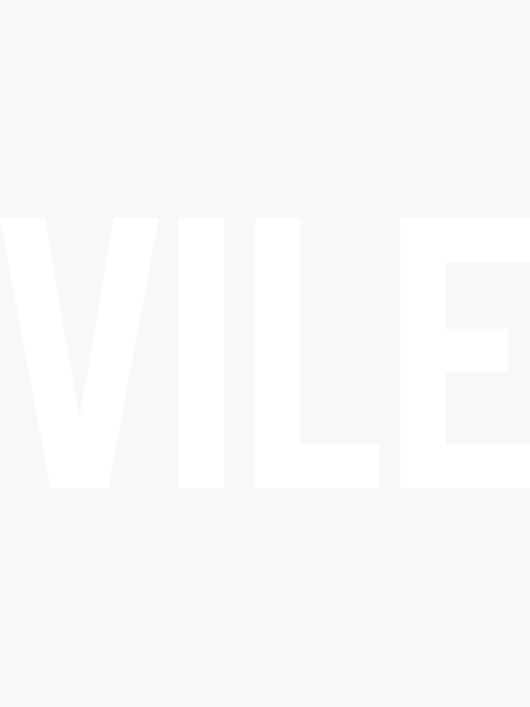 "Vile One Word Adjective Simple Halloween Costume Party Cute & Funny ...