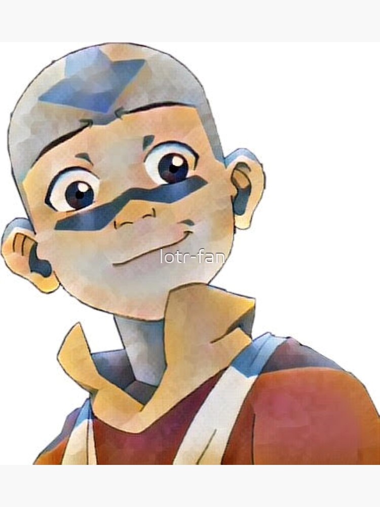 "Aang Smiling ~ Avatar The Last Airbender" Art Print for Sale by lotr ...