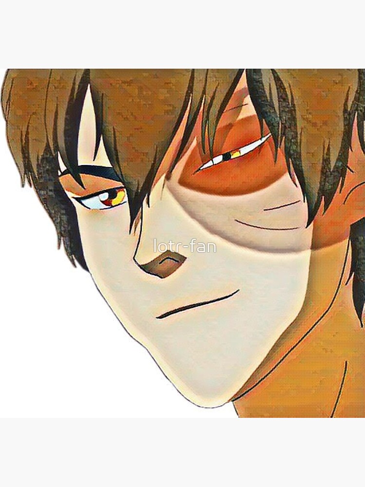 "Zuko Smiling ~ Avatar the Last Airbender" Poster by lotr-fan | Redbubble