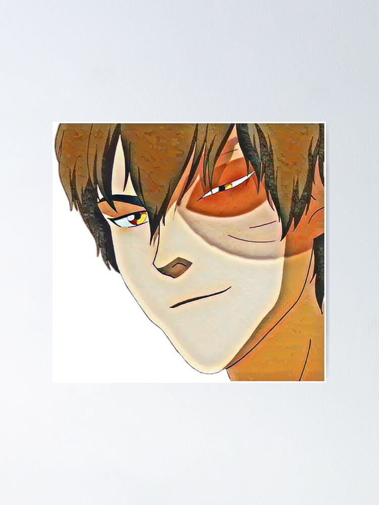 "Zuko Smiling ~ Avatar the Last Airbender" Poster by lotr-fan | Redbubble