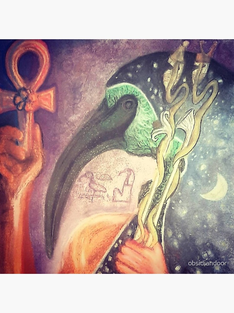 "Tahuti Thoth Egyptian God" Art Print for Sale by obsidiandoor | Redbubble