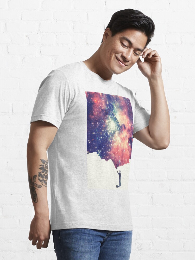 "Painting the universe (Colorful Negative Space Art)" T-shirt for Sale ...