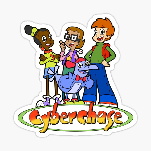 Pegatina «Logotipo de Cyberchase» de artofbridget | Redbubble