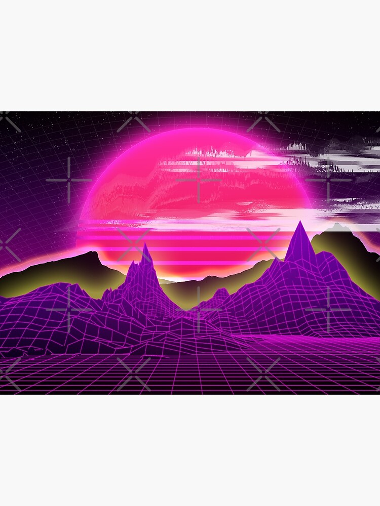 "Vintage Video Games Box Style Retro 80s Tron Design" Photographic ...