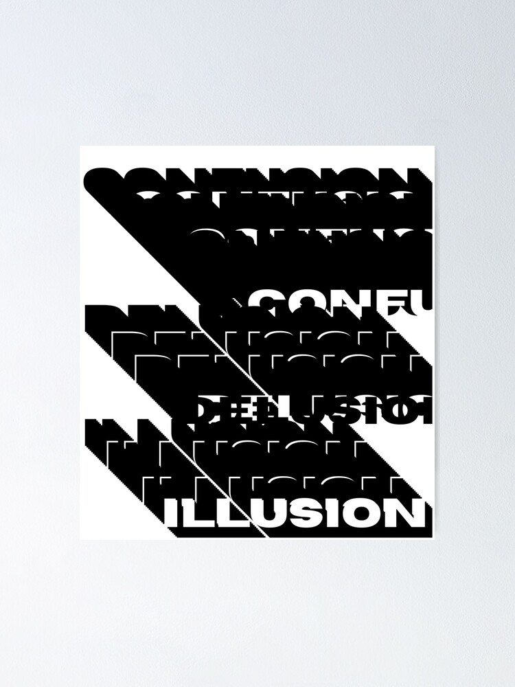 "Confused" Poster for Sale by Raihaan | Redbubble