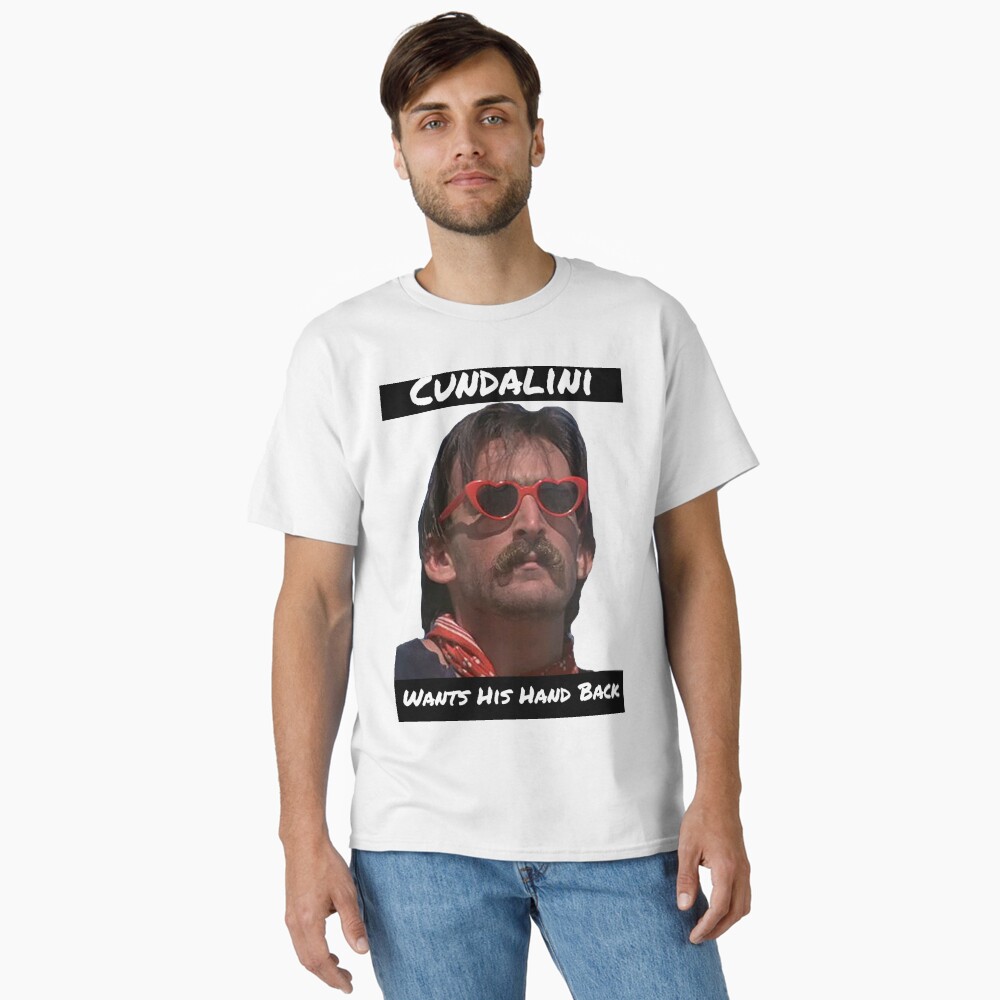 "Cundalini Wants His Hand Back" Essential T-Shirt for Sale by Petersz24 ...