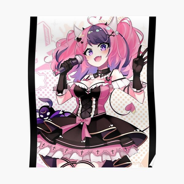 "Ironmouse Singing Classic" Poster for Sale by JolenPyond | Redbubble