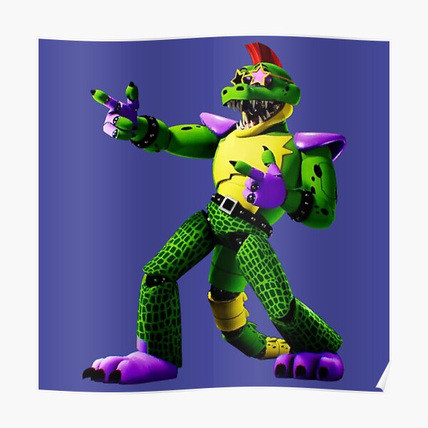 Poster « Figurine Glam Monty », par hmidk | Redbubble