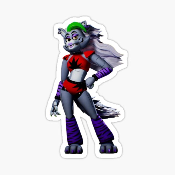 "Glam Roxy Figure" Sticker for Sale by hmidk | Redbubble