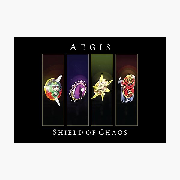 "Hades (Game) - Aegis, Shield of Chaos" Photographic Print for Sale by ...