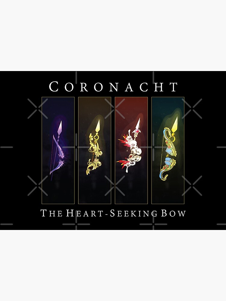 "Hades (Game) - Coronacht, the Heart-Seeking Bow" Poster by PonchTheOwl ...