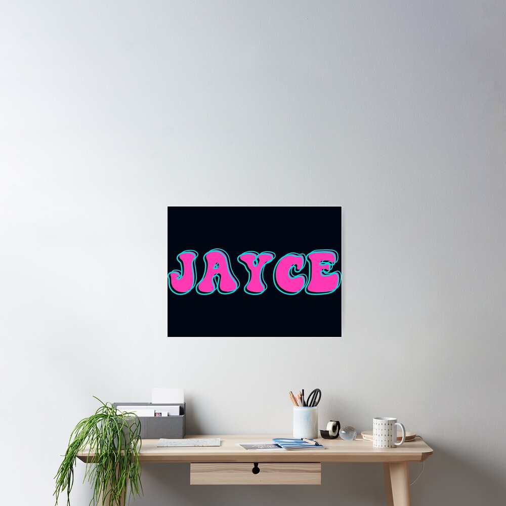 "JAYCE Cute Name Design JAYCE - Kawaii JAYCE Name" Poster by Custom ...